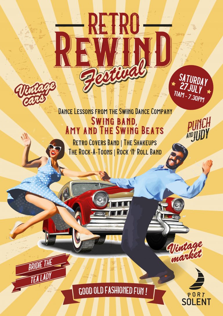 Port Solent Retro Rewind Festival - The Swing Dance Company