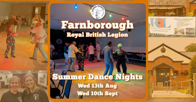 Farnborough RBL Summer Class & Dance Evening - The Swing Dance Company