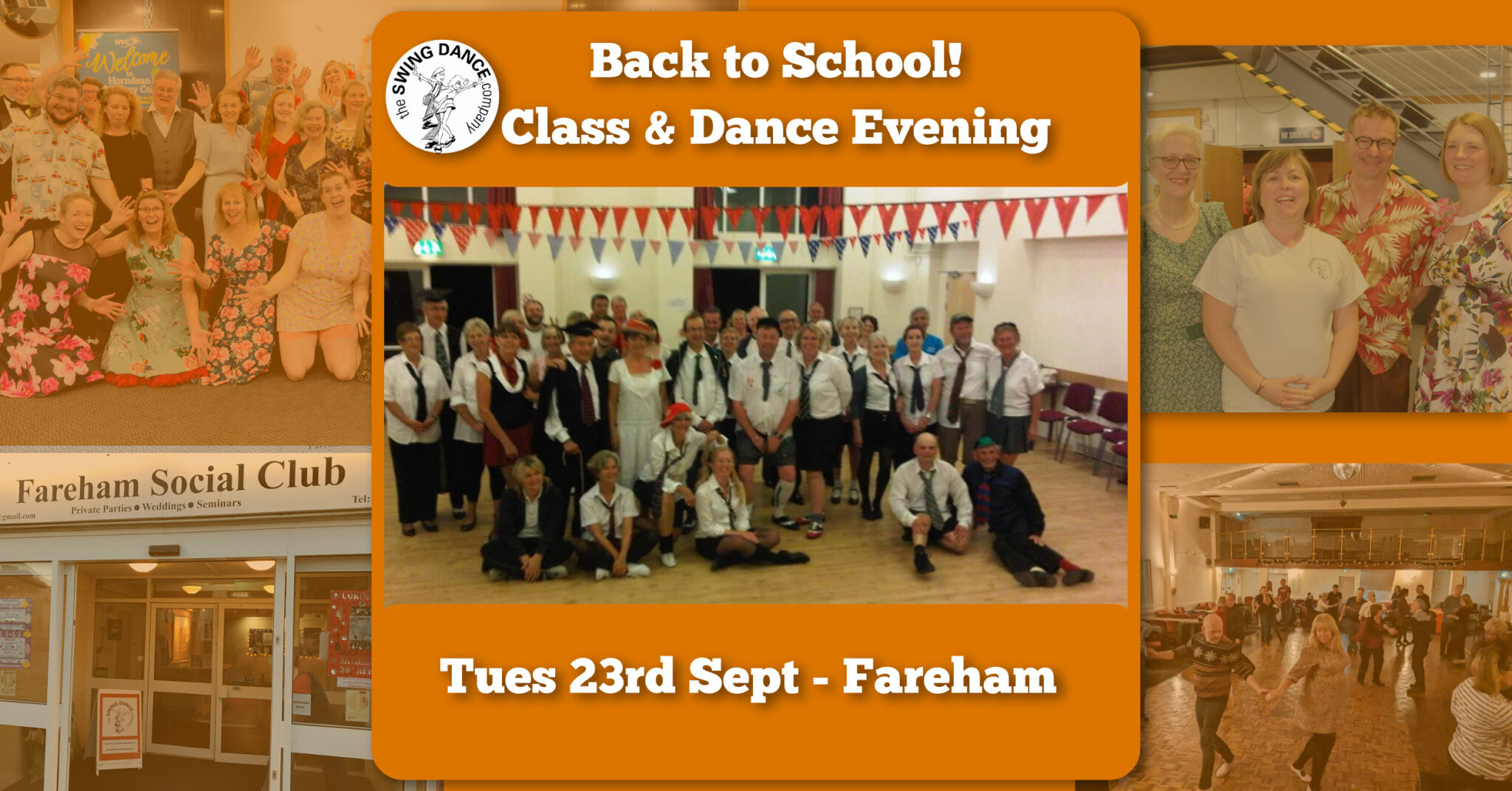 Back to School! Class & Dance Evening Fareham - The Swing Dance Company