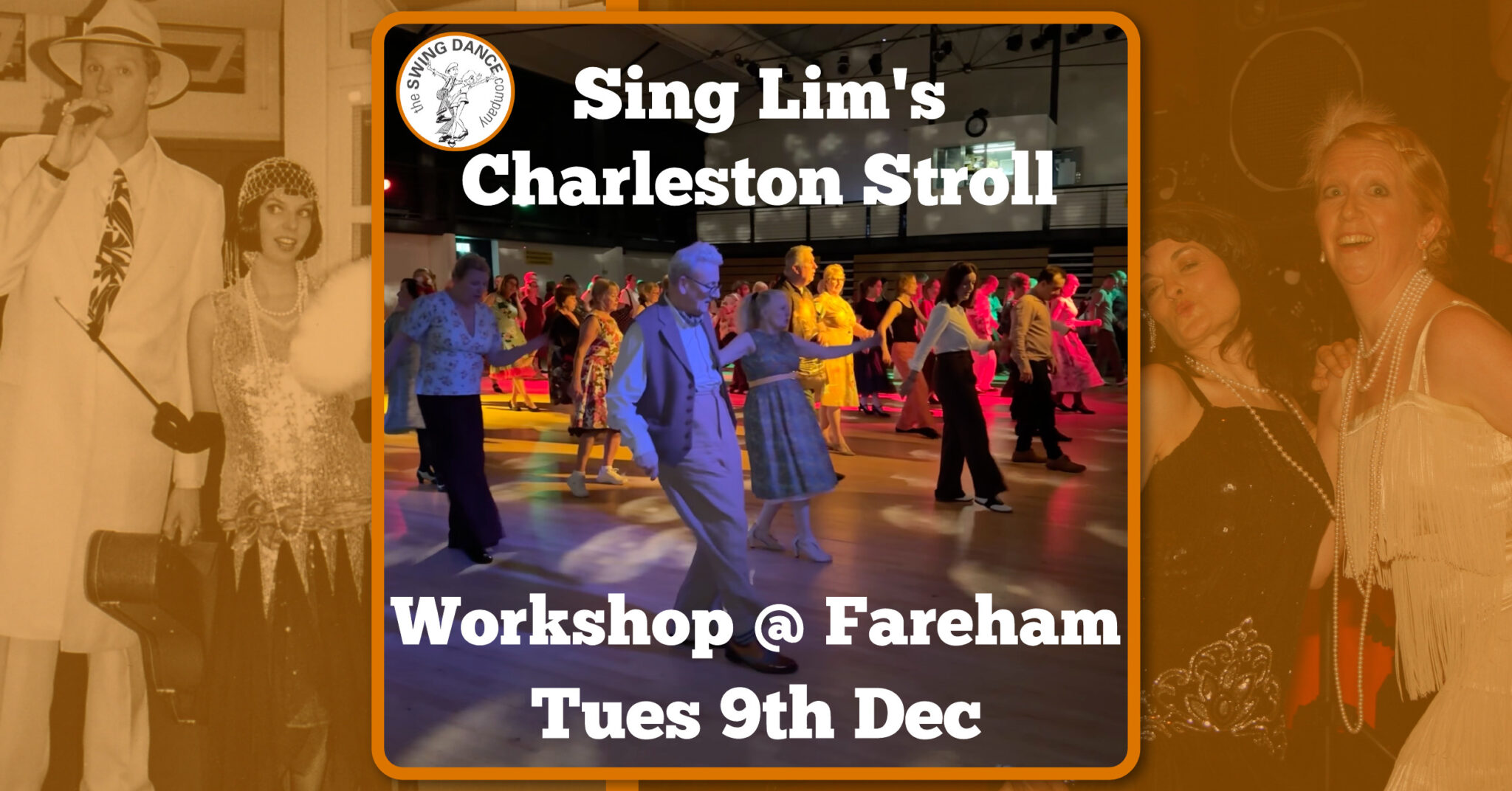 Ooh Aah! Charleston Stroll Workshop in Fareham - The Swing Dance Company